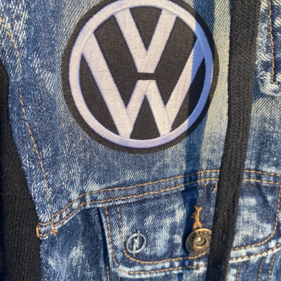 Carbon | Jackets & Coats | Copy Vw Beetle Custom Black Hoodie Jean ...